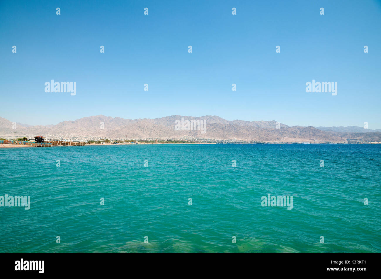 Aqaba coast, Jordan Stock Photo - Alamy