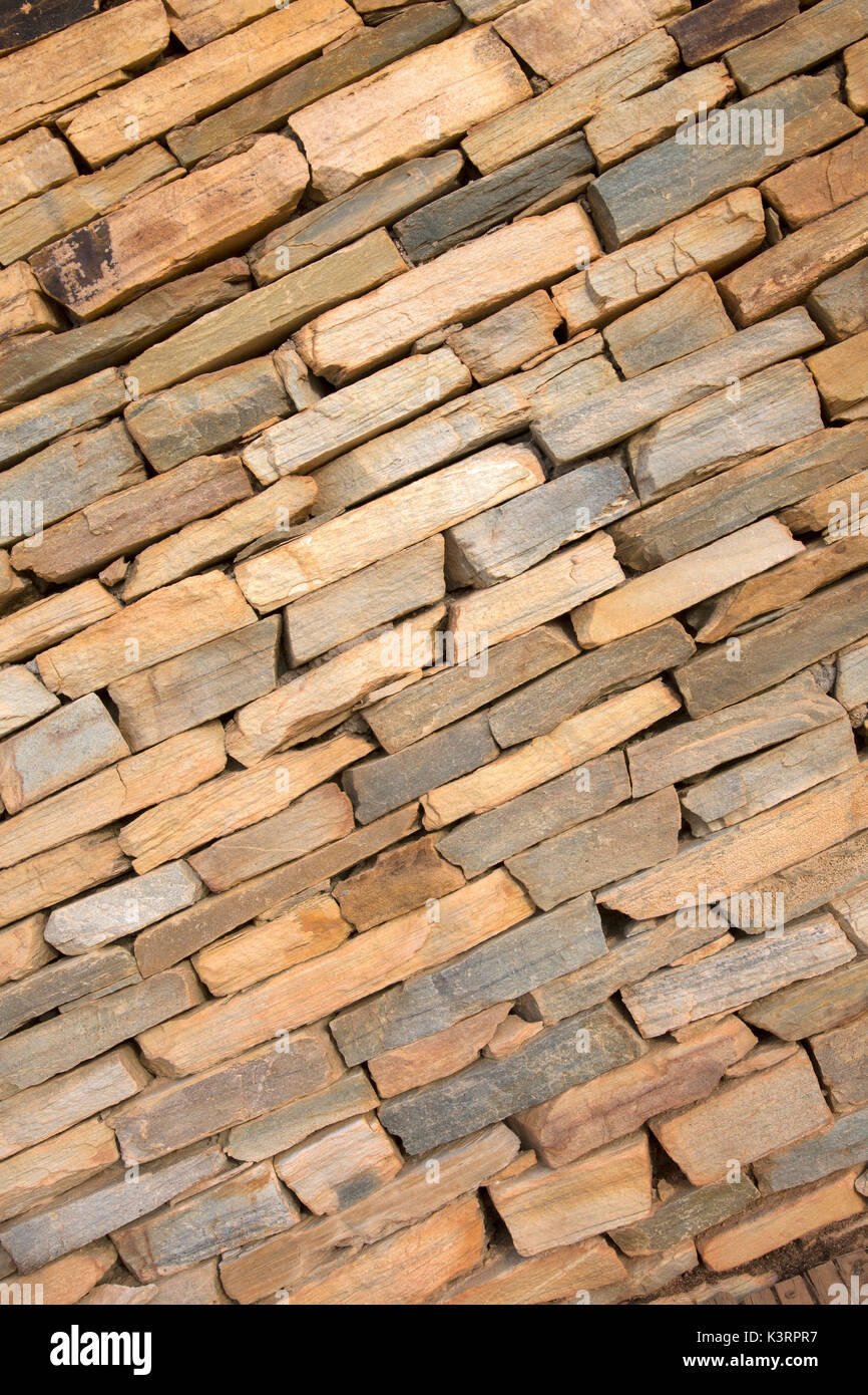 Closeup of Stone Wall Background, Diagonal, Slant Stock Photo - Alamy