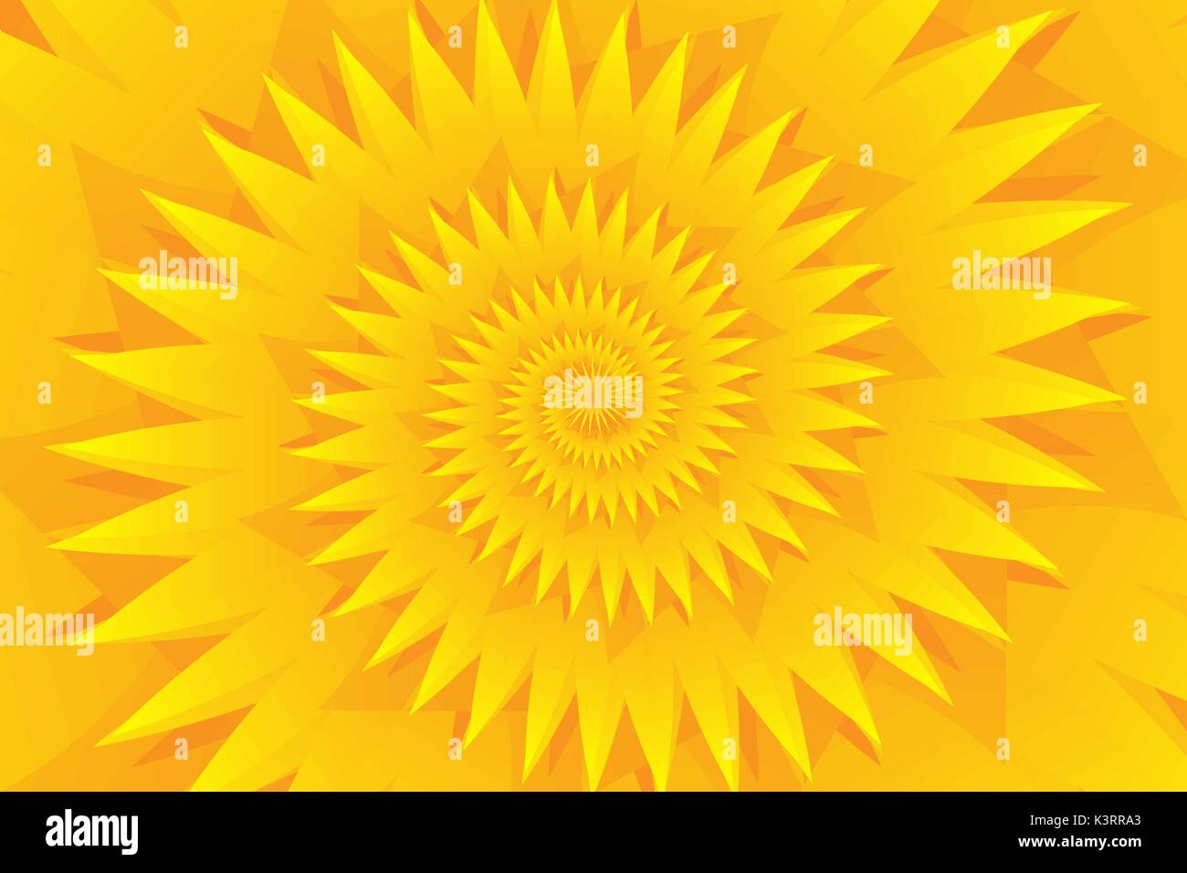 Star yellow abstract vector pattern, Concentric star shapes - yellow ...