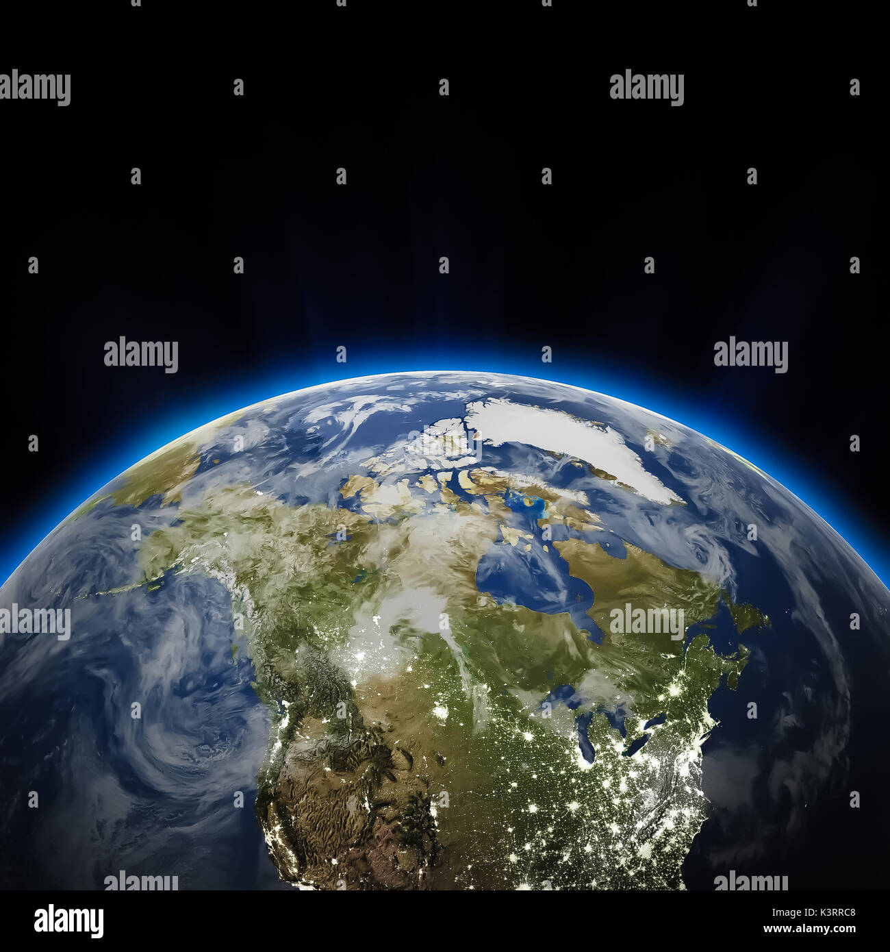 Arctic canada map hi-res stock photography and images - Alamy