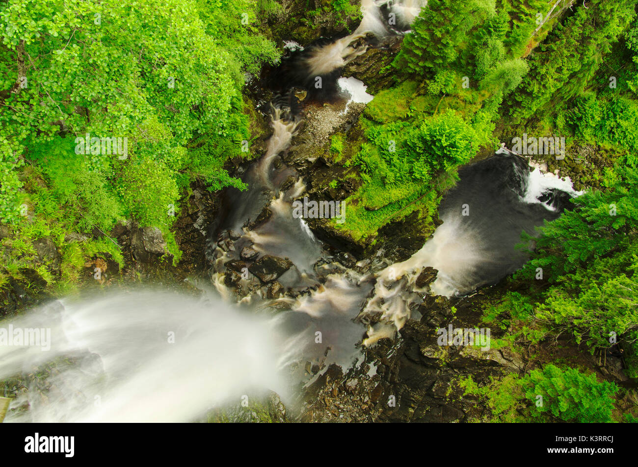 Plodda falls hi-res stock photography and images - Alamy