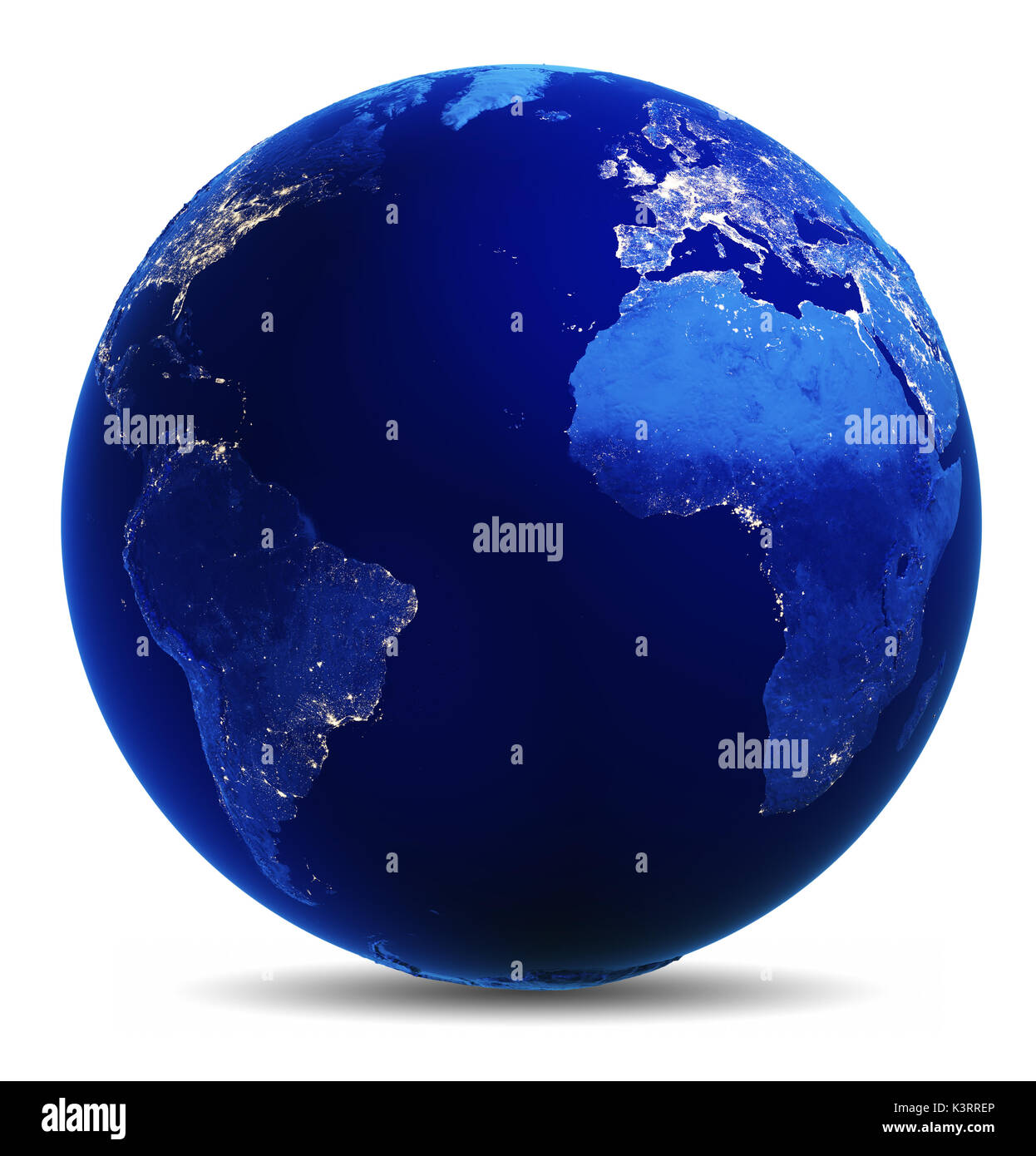 North atlantic ocean map Cut Out Stock Images & Pictures - Alamy