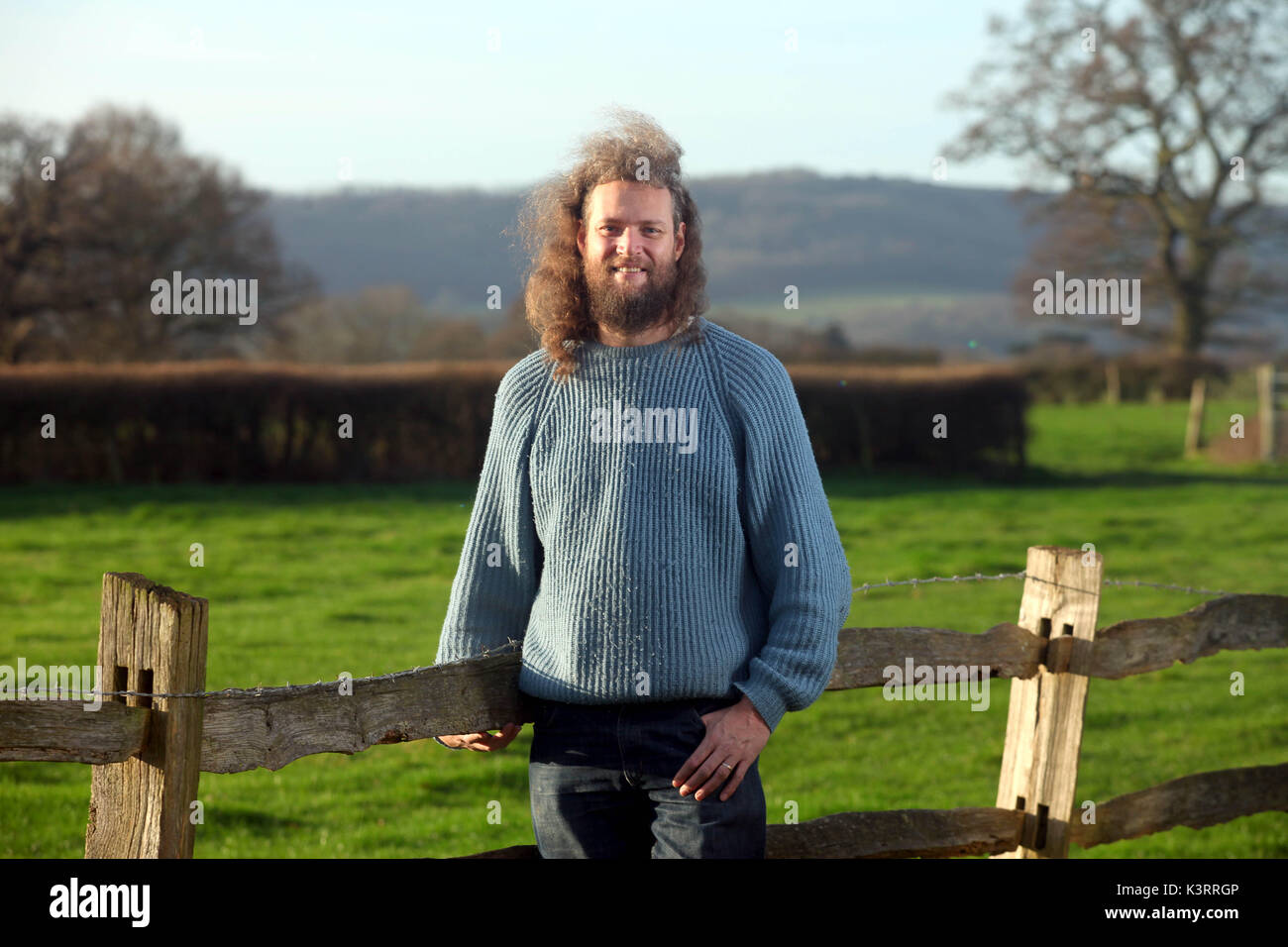 06/01/2012 - ECONOMICS LECTURER RICHARD TOL AT HIS NEW HOME IN BARCOMBE ...
