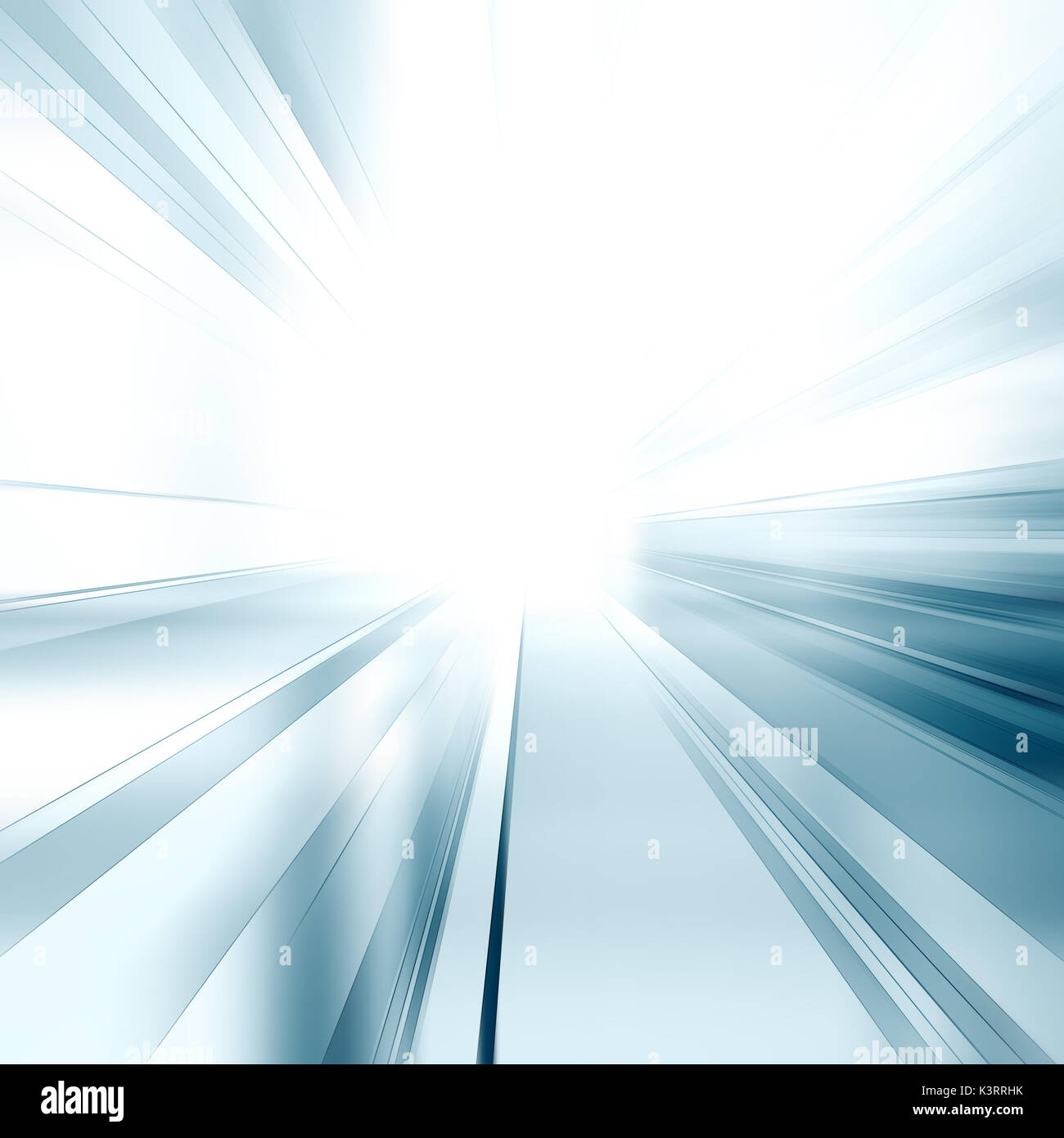 Ray light 3d rendering scene Stock Photo - Alamy