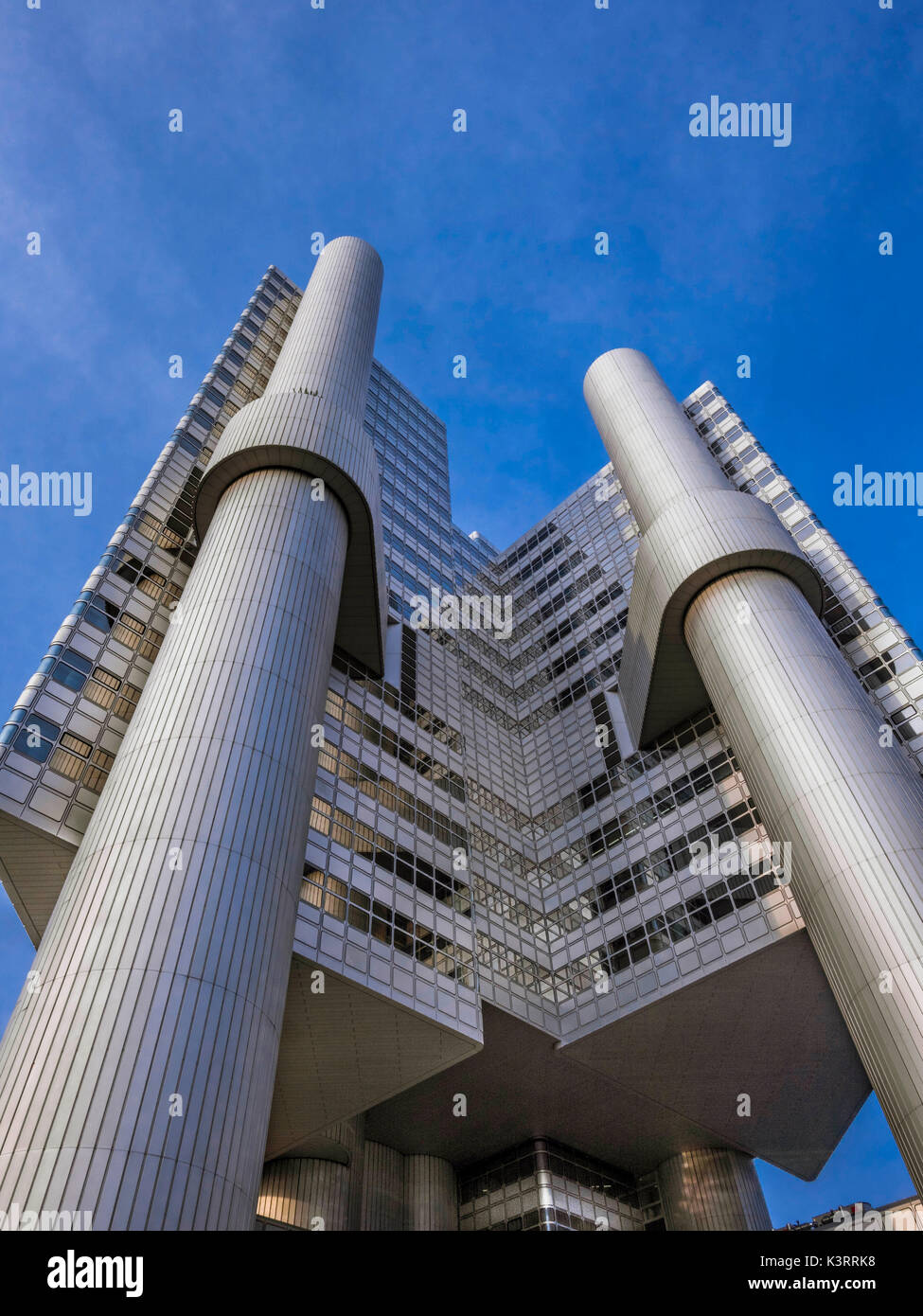 Hypo-Hochhaus, administrative building of the HypoVereinsbank ...