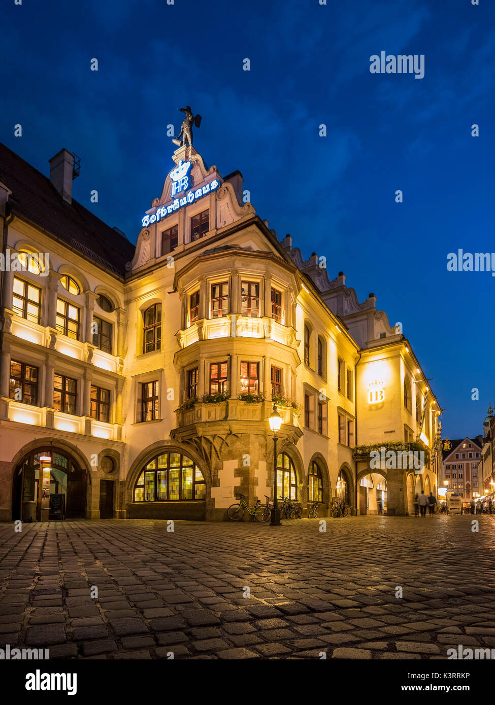 Europe architecture hofbrauhaus hofbraeuhaus hi-res stock photography ...