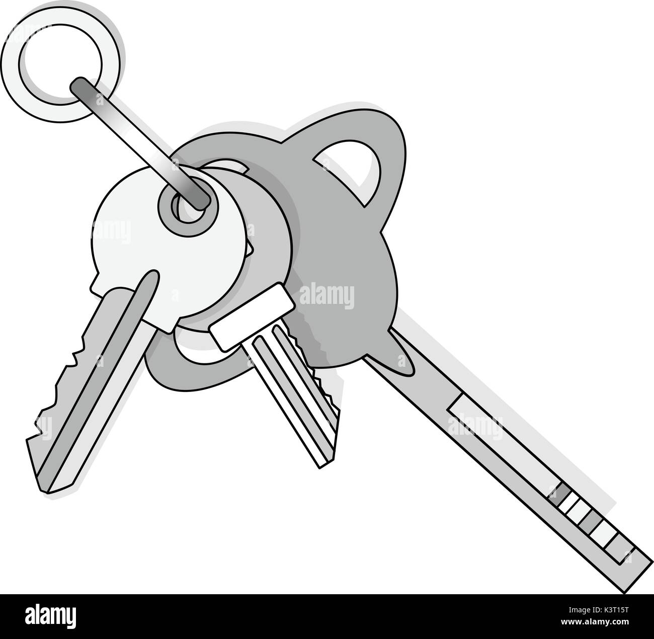 Key isolated illustration set Stock Vector Image & Art - Alamy