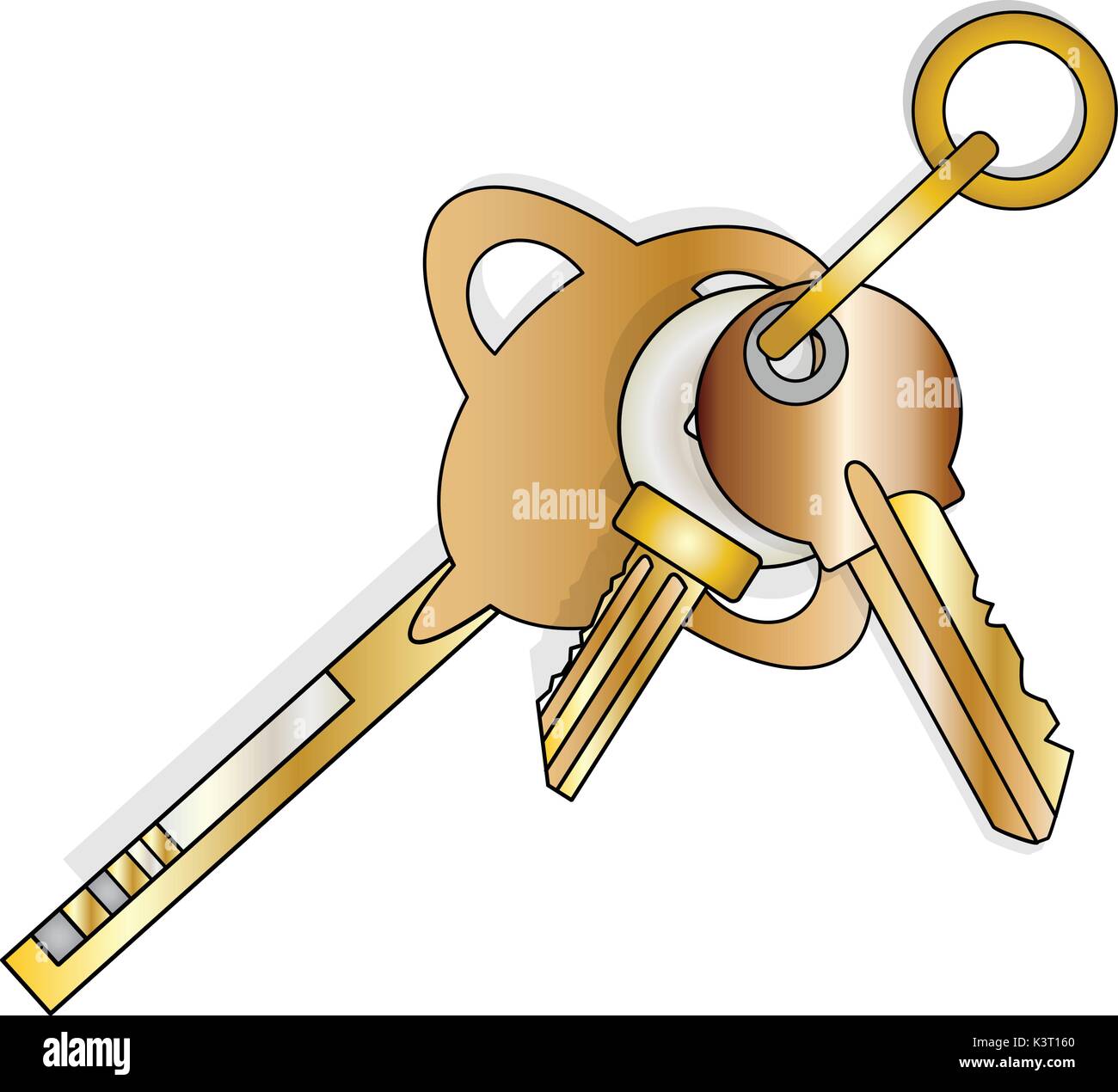 Key isolated illustration set Stock Vector Image & Art - Alamy