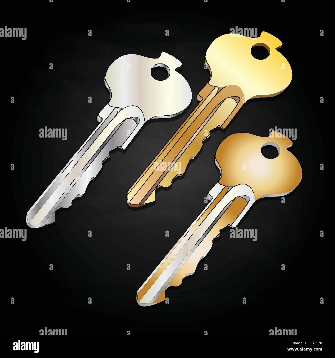 Key isolated illustration set Stock Vector Image & Art - Alamy