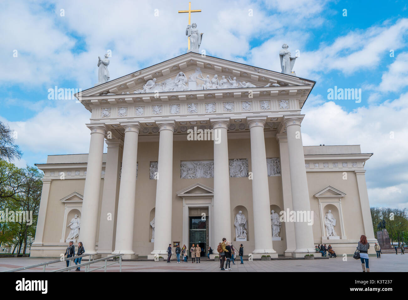 Vilnius Cathedral, Lithuania Stock Photo - Alamy