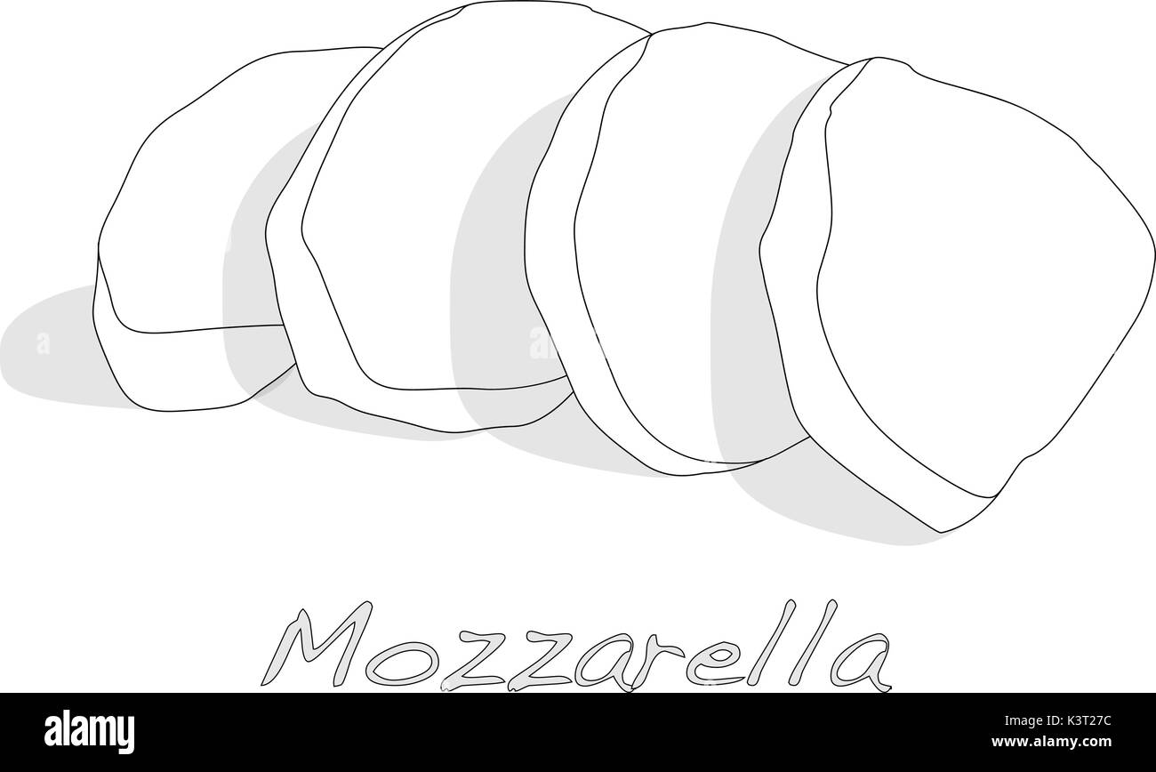 Caprese food Black and White Stock Photos & Images - Alamy