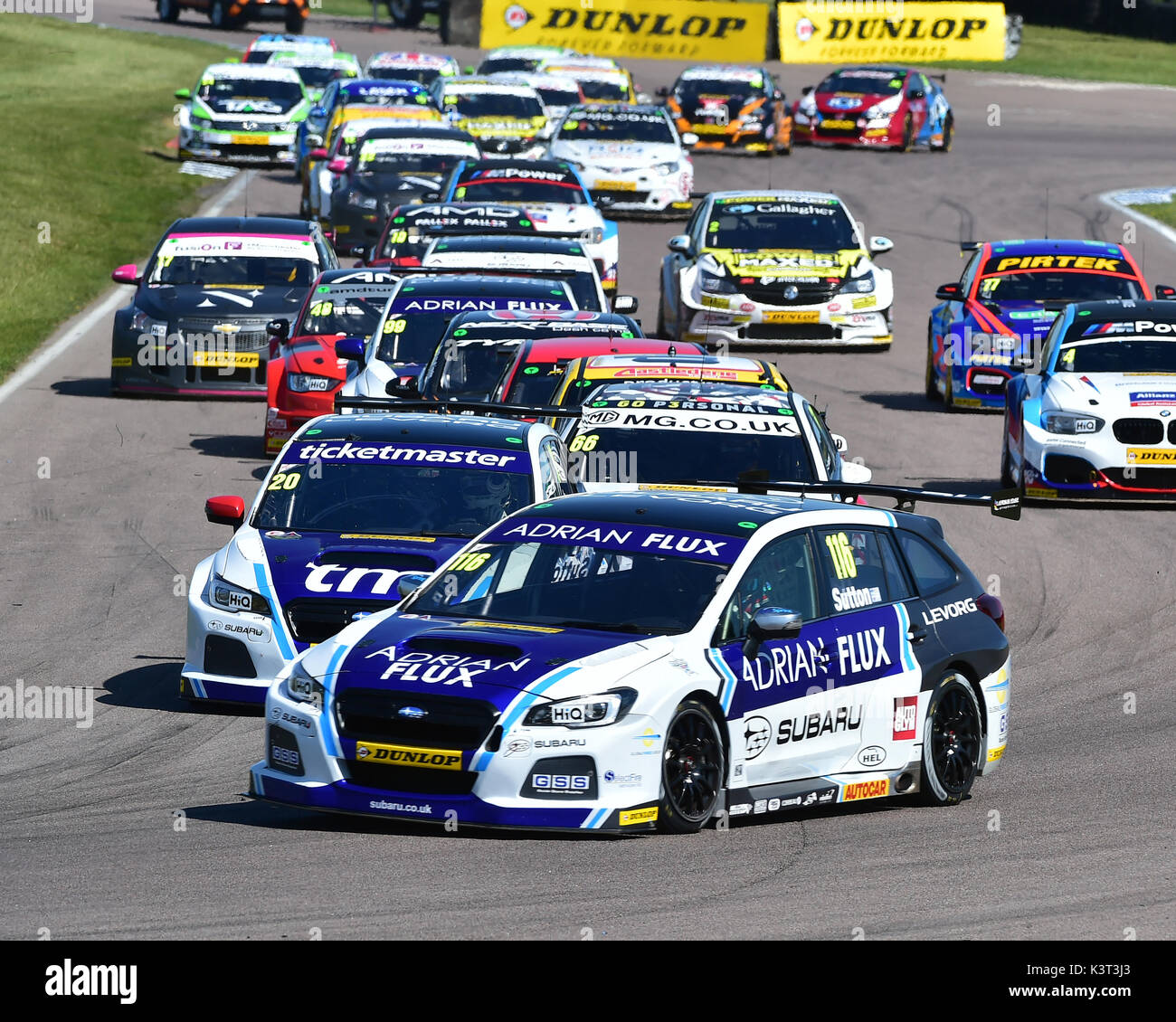 Ashley Sutton, Subaru Levorg, BTCC Rockingham, Rockingham Motorsport ...
