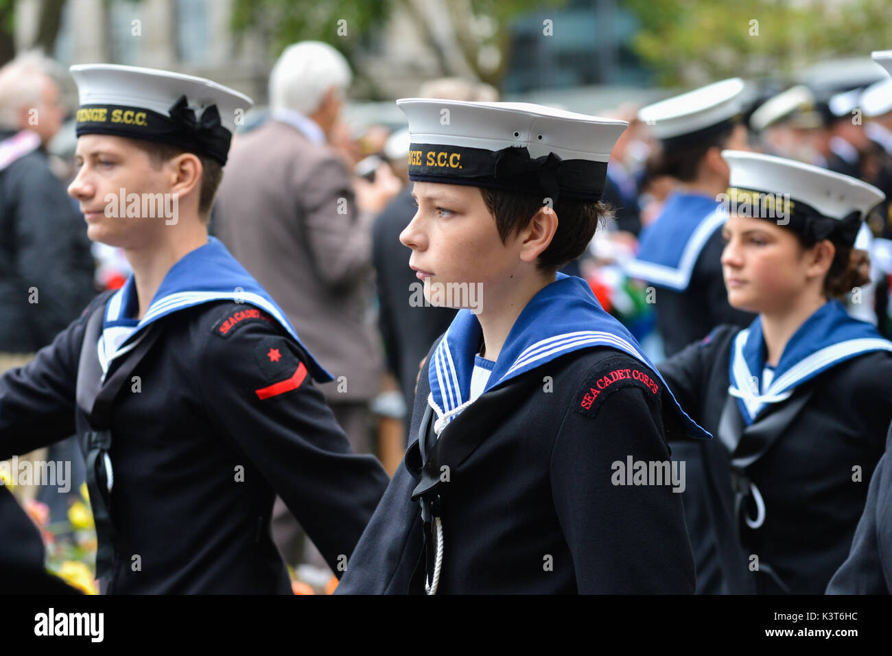 Trinity Square Gardens, London, UK. 3rd September 2017. The annual ...