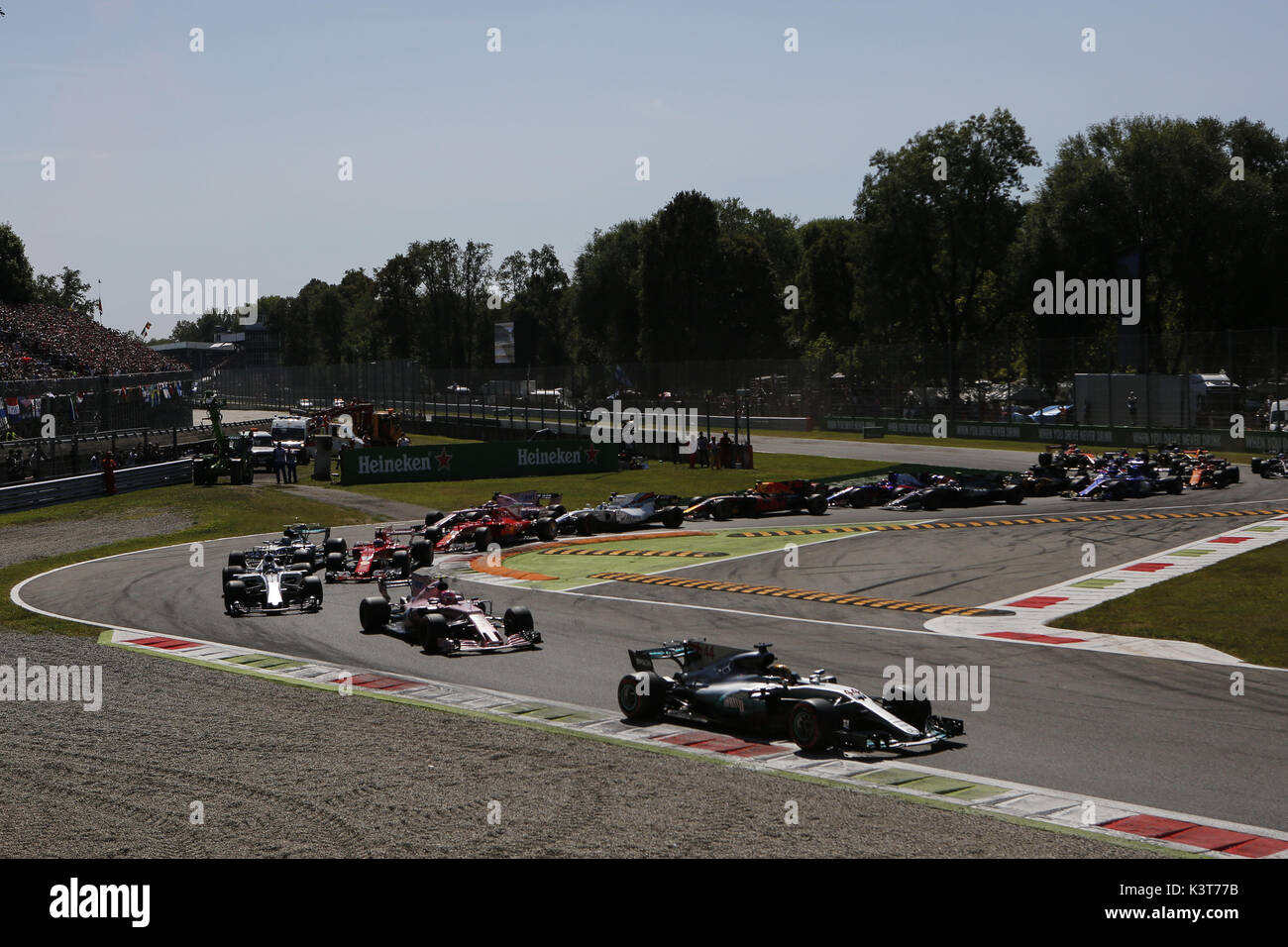 Formula 1 monza start hi-res stock photography and images - Alamy