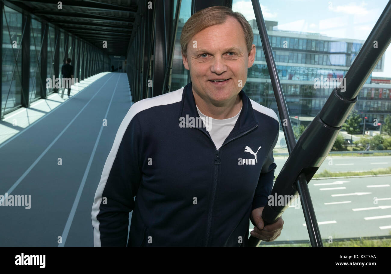 Herzogenaurch, Germany. 13th July, 2017. Puma CEO Bjoern Gulden poses ...