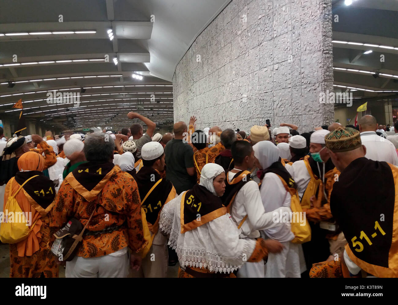 Stoning of the devil ritual hi-res stock photography and images - Alamy