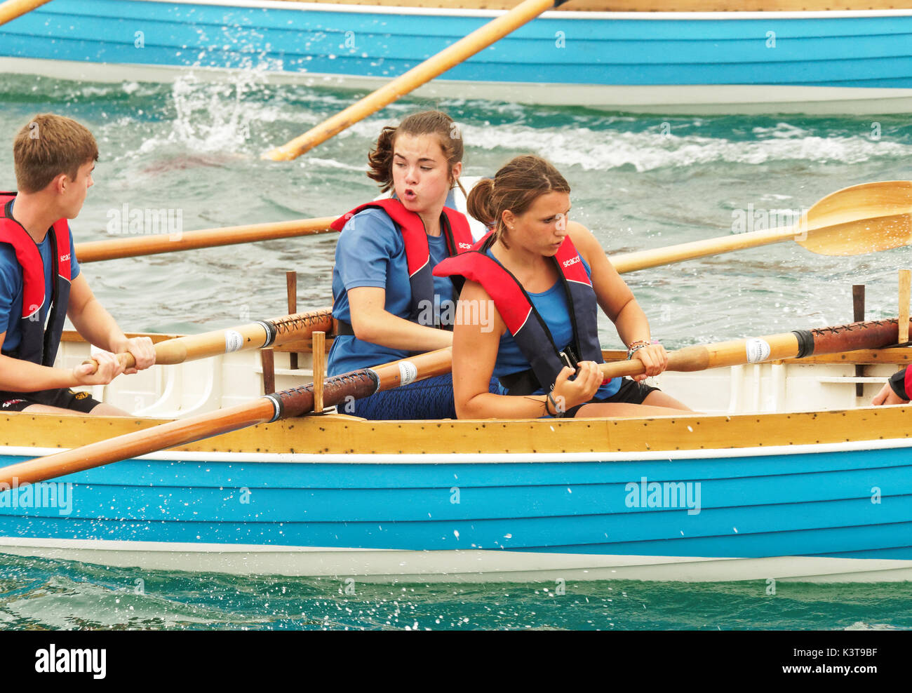 Pilot gig rowing oar hi-res stock photography and images - Alamy