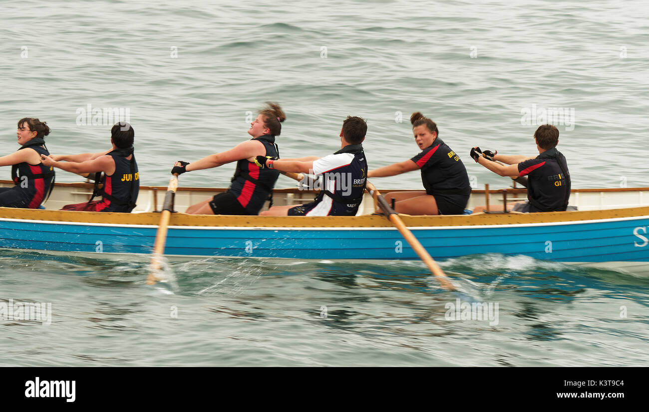 Pilot gig rowing oar hi-res stock photography and images - Alamy