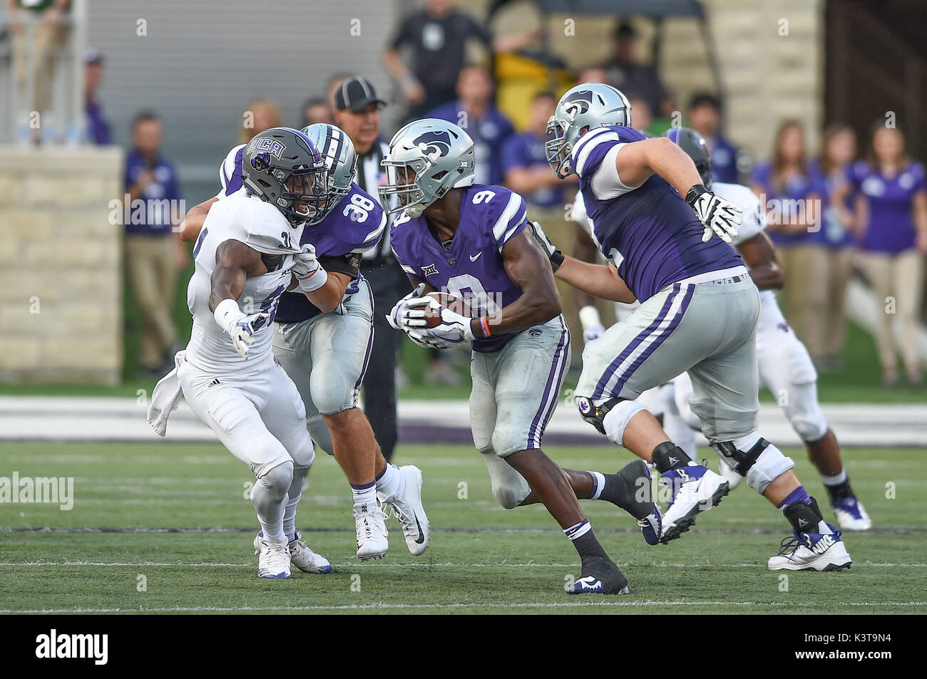 Manhattan, Kansas, USA. 02nd Sep, 2017. Central Arkansas Bears ...