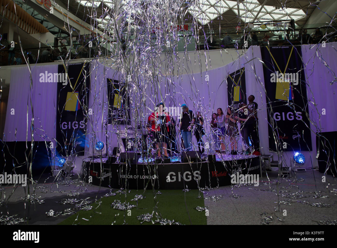 London, UK. 3rd Sep, 2017. The Winners of the Mayor of London's Gigs ...