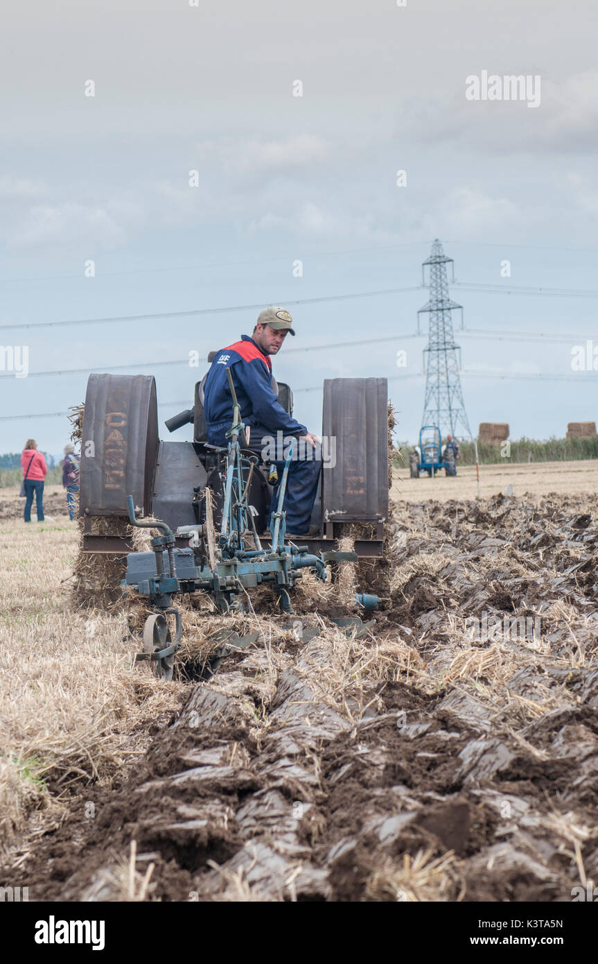 Kent Ditch Corner, East Guldeford, Romney Marsh, Kent, UK. 3rd Sep ...