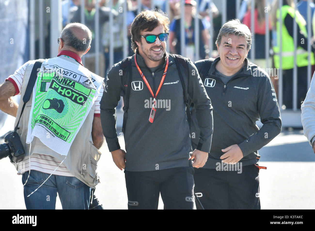 Monza, Italy. 03rd Sep, 2017. Monza. Formula 1 GP Monza 2017. Paddok ...