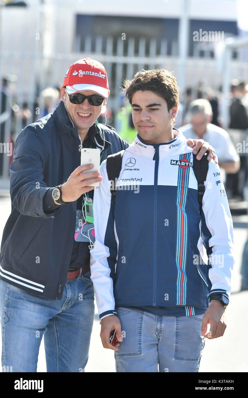 Monza, Italy. 03rd Sep, 2017. Monza. Formula 1 GP Monza 2017. Paddok ...