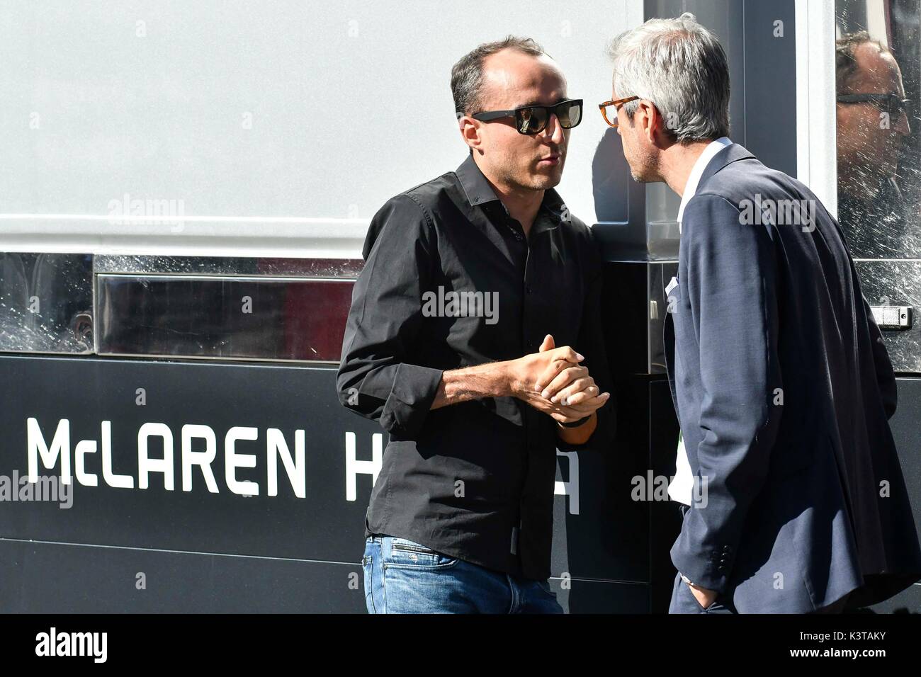 Monza, Italy. 03rd Sep, 2017. Monza. Formula 1 GP Monza 2017. Paddok ...