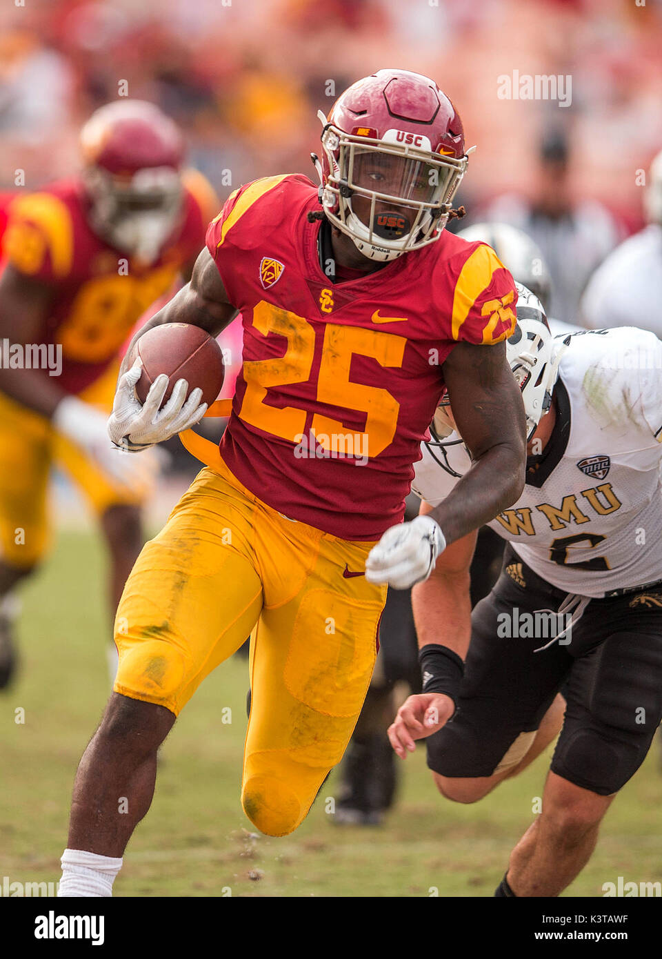 Los Angeles, CA, USA. 02nd Sep, 2017. USC running back (25) Ronald ...