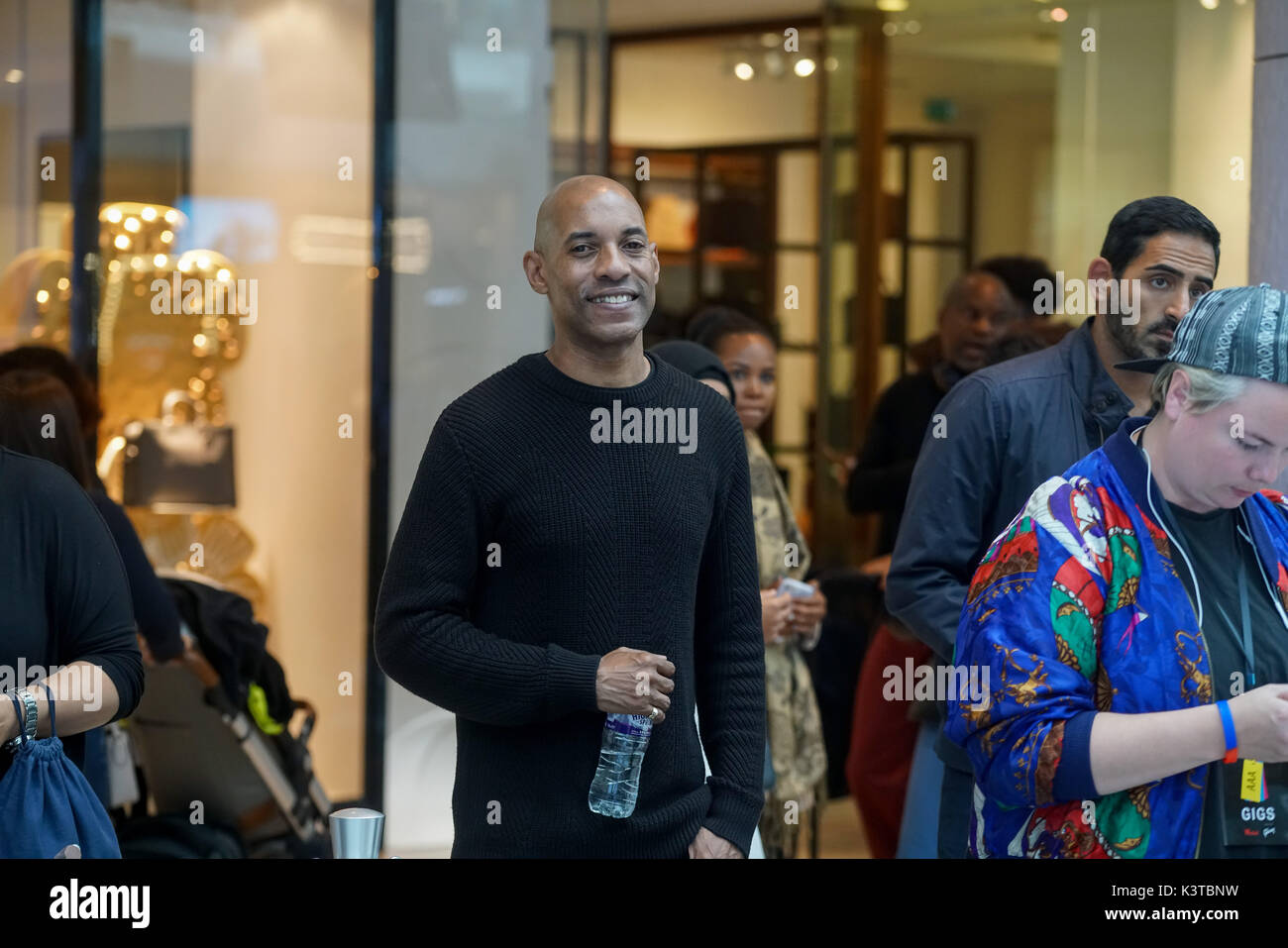 London, UK. 3rd Sep, 2017. DJ D-Zine performs the Mayor of London Gigs ...