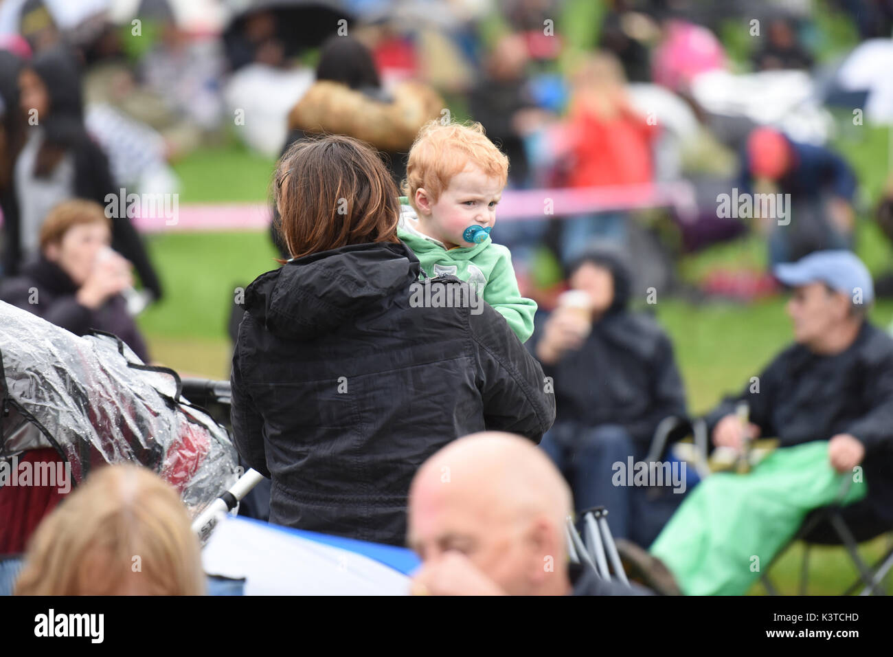 Derby, UK. 3rd Sep, 2017. The Hannells Darley Park Concert, Joe Clark ...