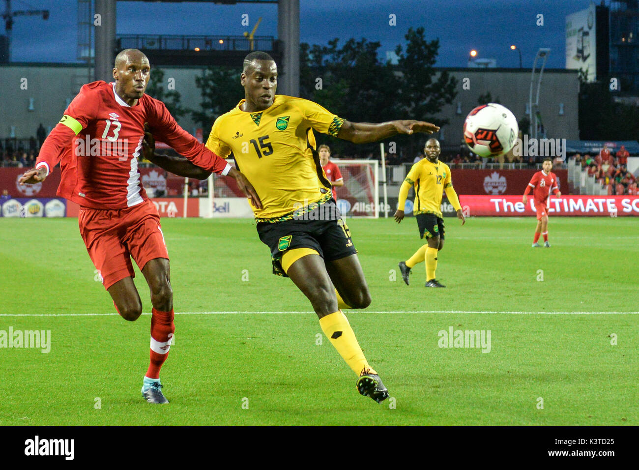 Canada men soccer team friendly hi-res stock photography and images - Alamy