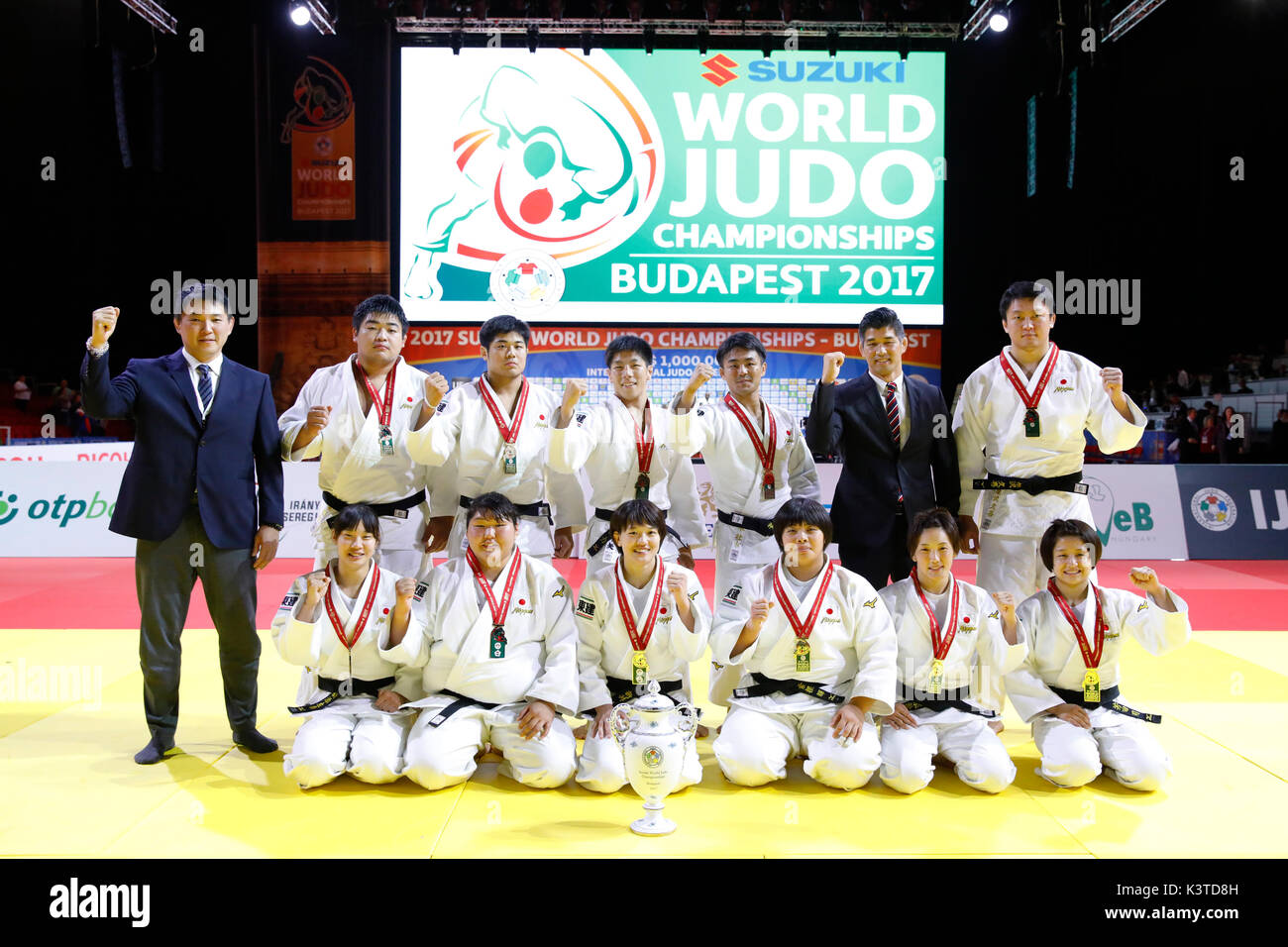 Budapest, Hungary. 3rd Sep, 2017. Japan National team (JPN), September ...