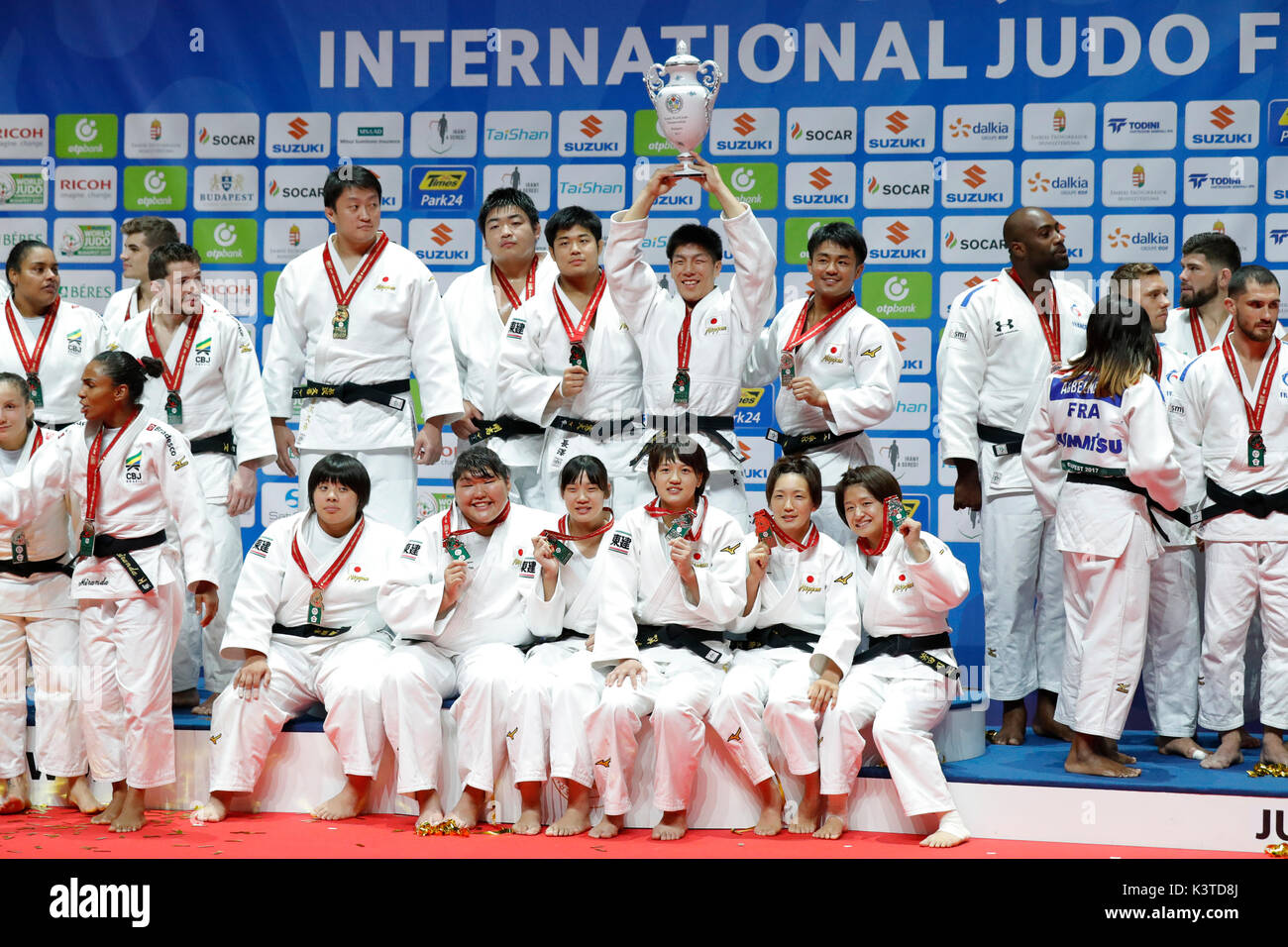 Budapest, Hungary. 3rd Sep, 2017. Japan National team (JPN), September ...