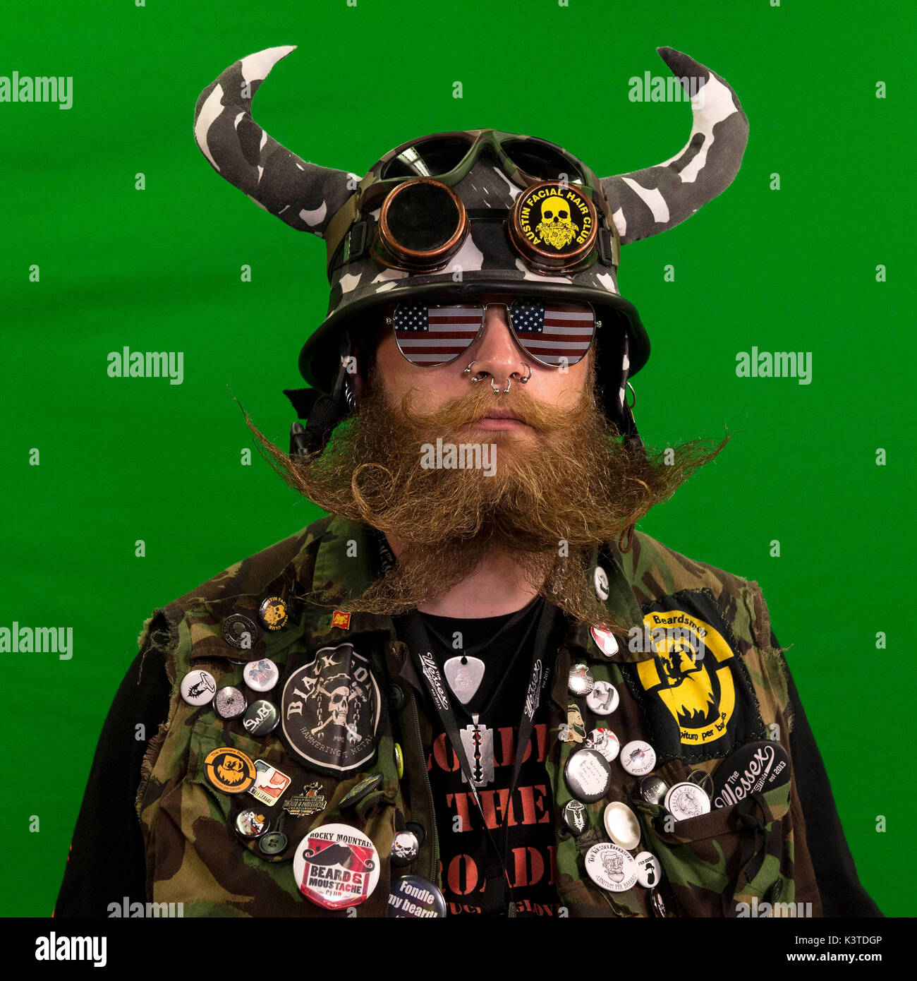 Austin, Texas, USA. 03rd Sep, 2017. Freestyle competitor PAUL GOAD is ...