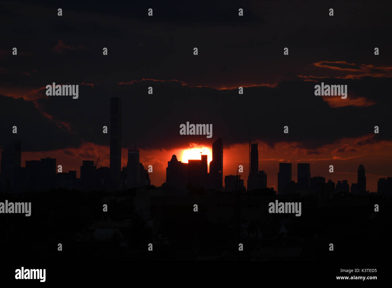 Arthur ashe stadium sunset hi-res stock photography and images - Alamy