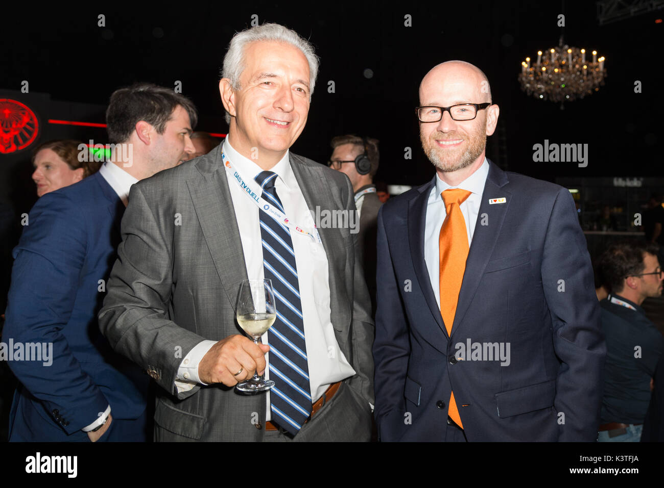 Berlin, Germany. 03rd Sep, 2017. Peter Ramsauer with Peter Tauber ...