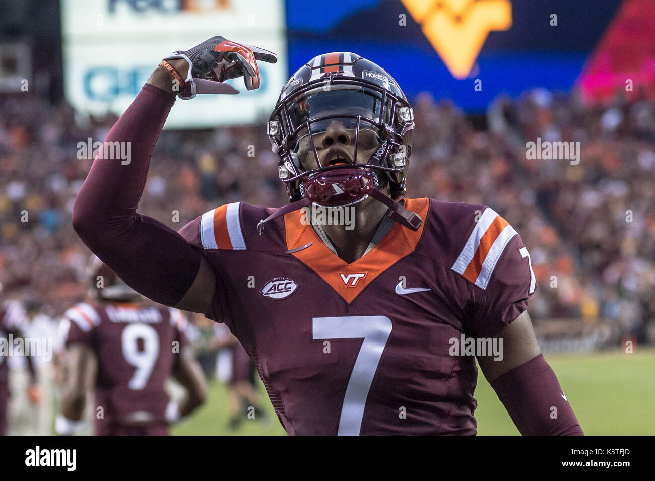 Landover, Maryland, USA. 3rd Sep, 2017. Defensive back DEVON HUNTER (7 ...
