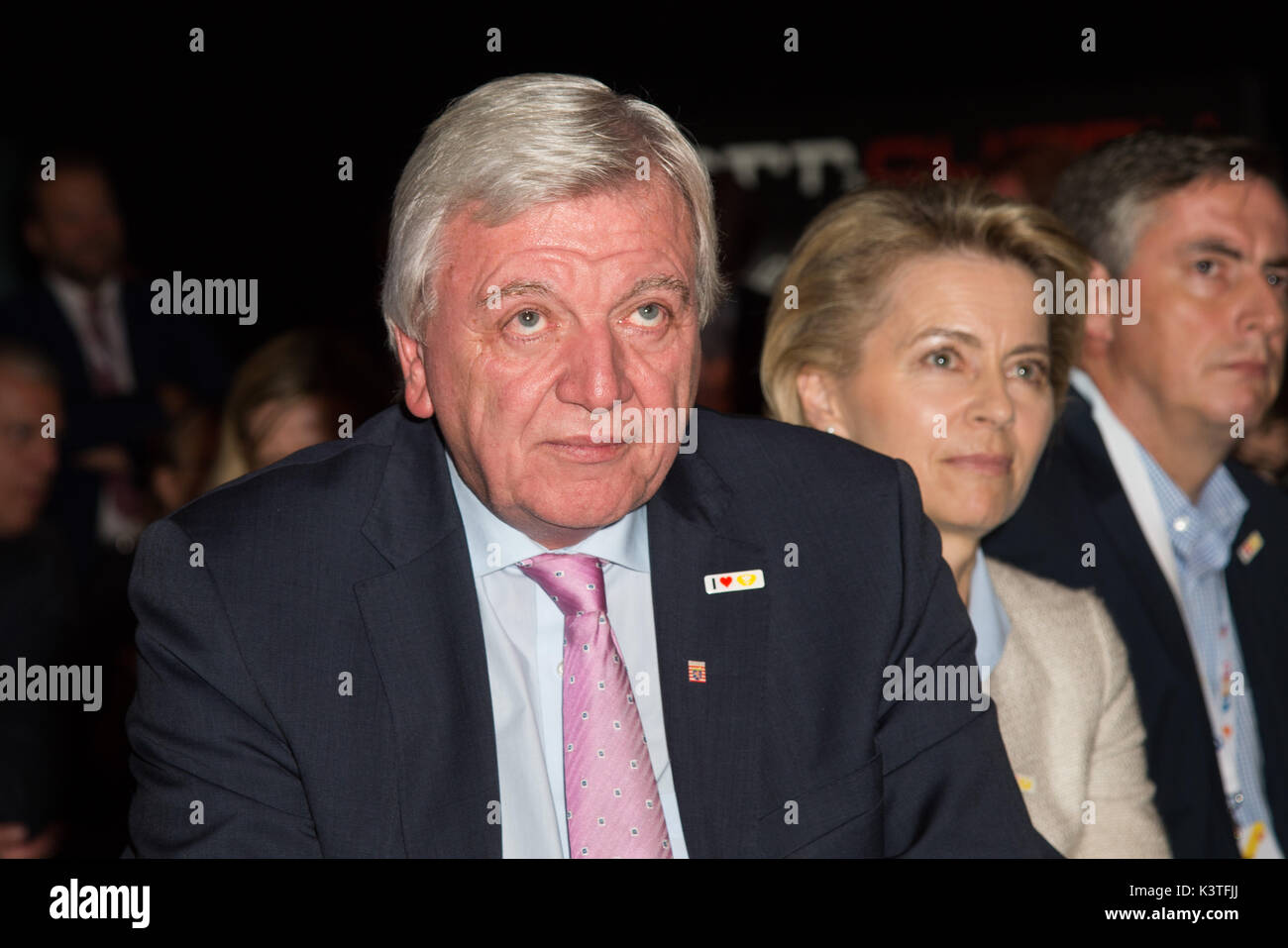 Berlin, Germany. 03rd Sep, 2017. Volker Bouffier, TV - election - duel ...