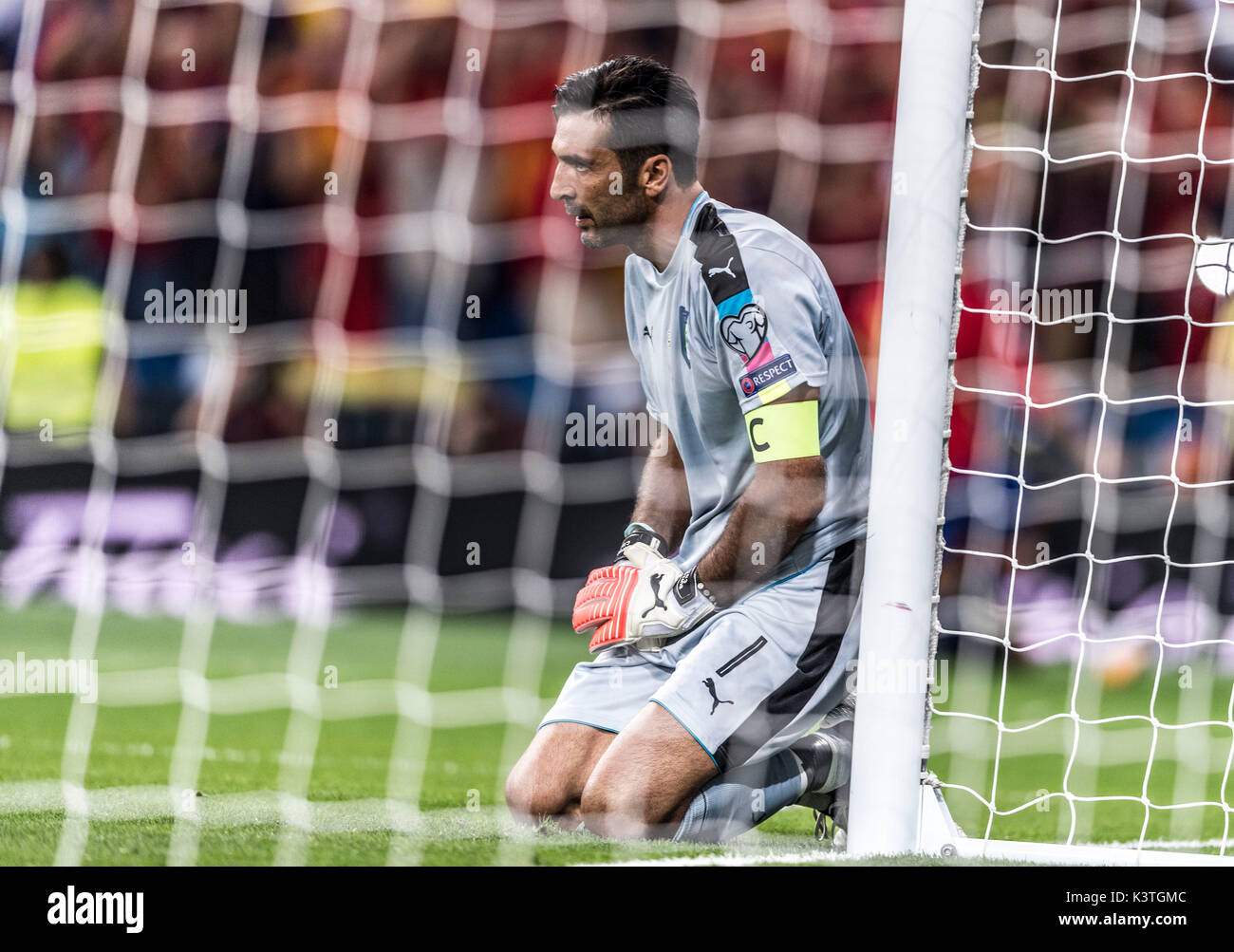Madrid, Spain. 2nd Sep, 2017. Gianluigi Buffon (ITA) Football/Soccer ...
