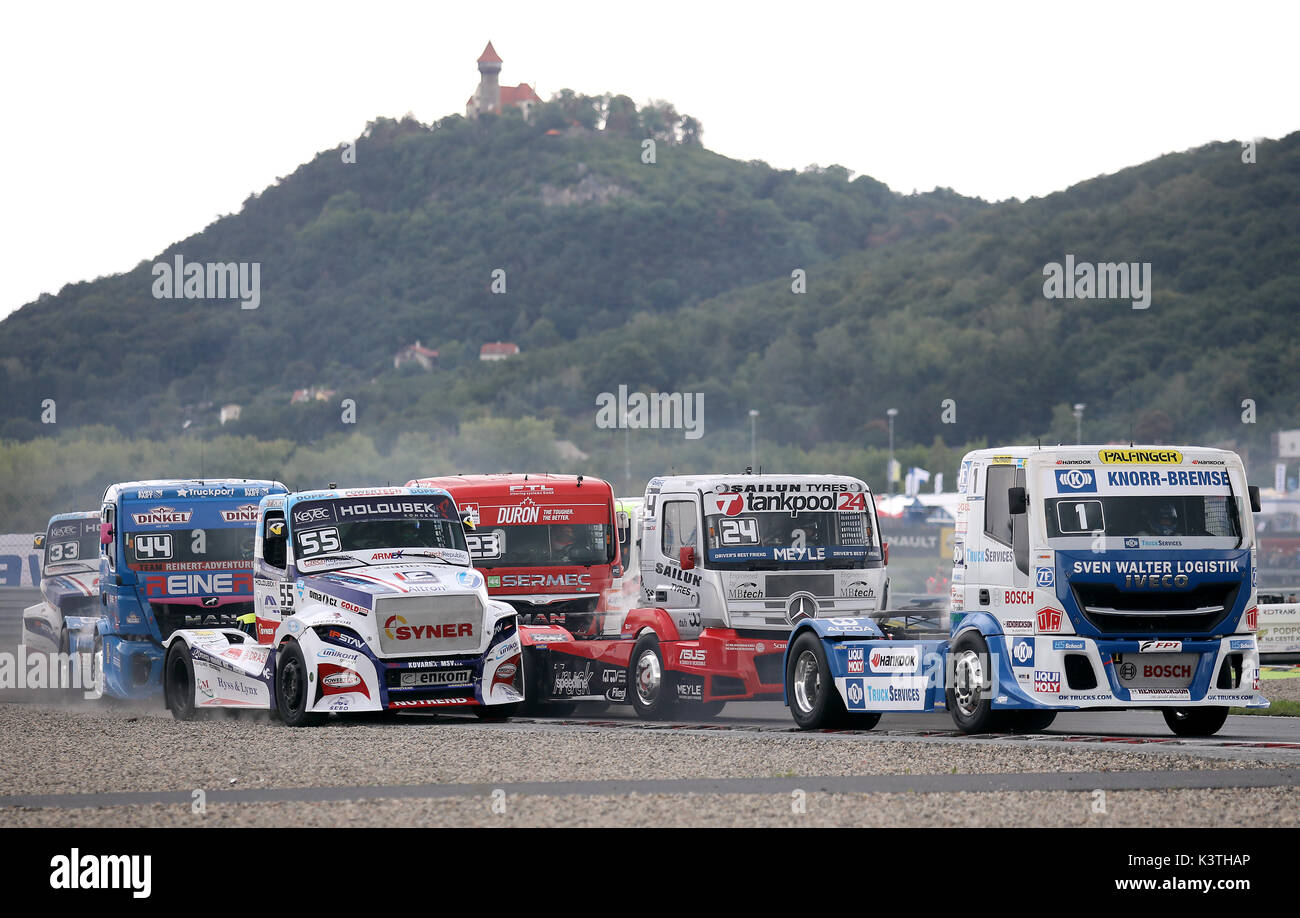 European Truck Racing Championship (ETRC) event took place in Most ...