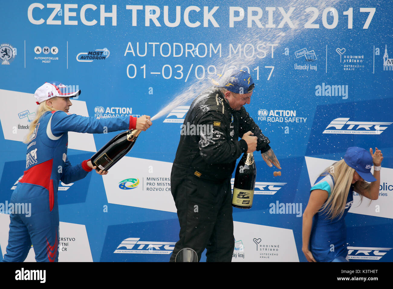 Most, Czech Republic. 02nd Sep, 2017. European Truck Racing ...