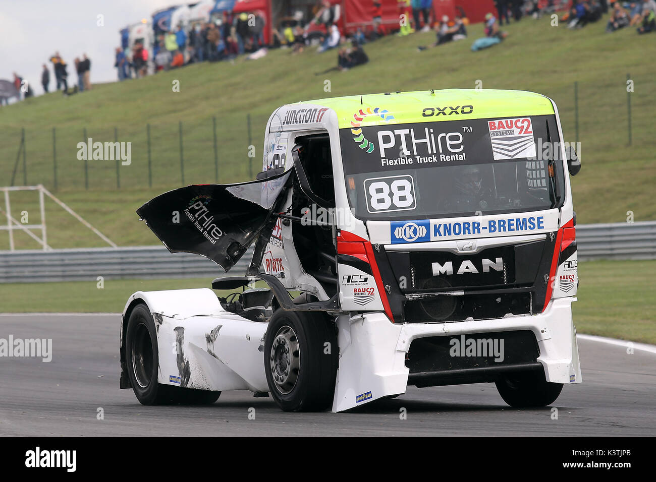 Most, Czech Republic. 03rd Sep, 2017. European Truck Racing ...