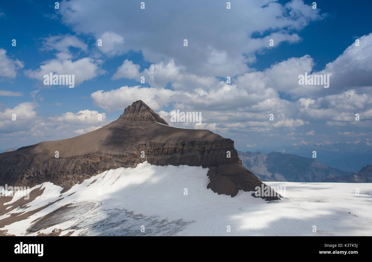 The high mountain near the Peak Walk bridge.Peak Walk is a pedestrian ...