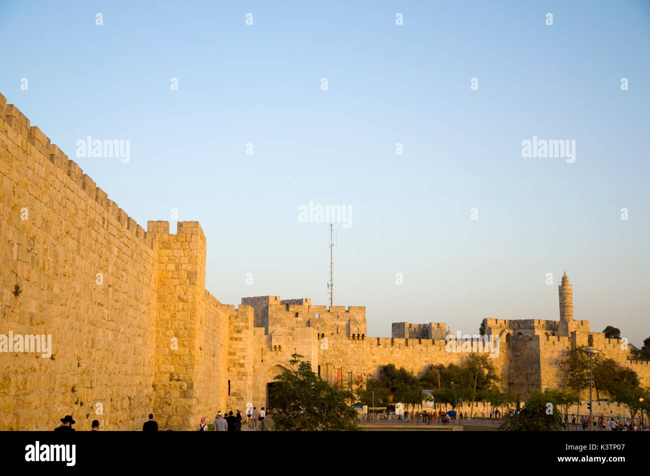 David Fortress and Museum, Jerusalem Stock Photo - Alamy