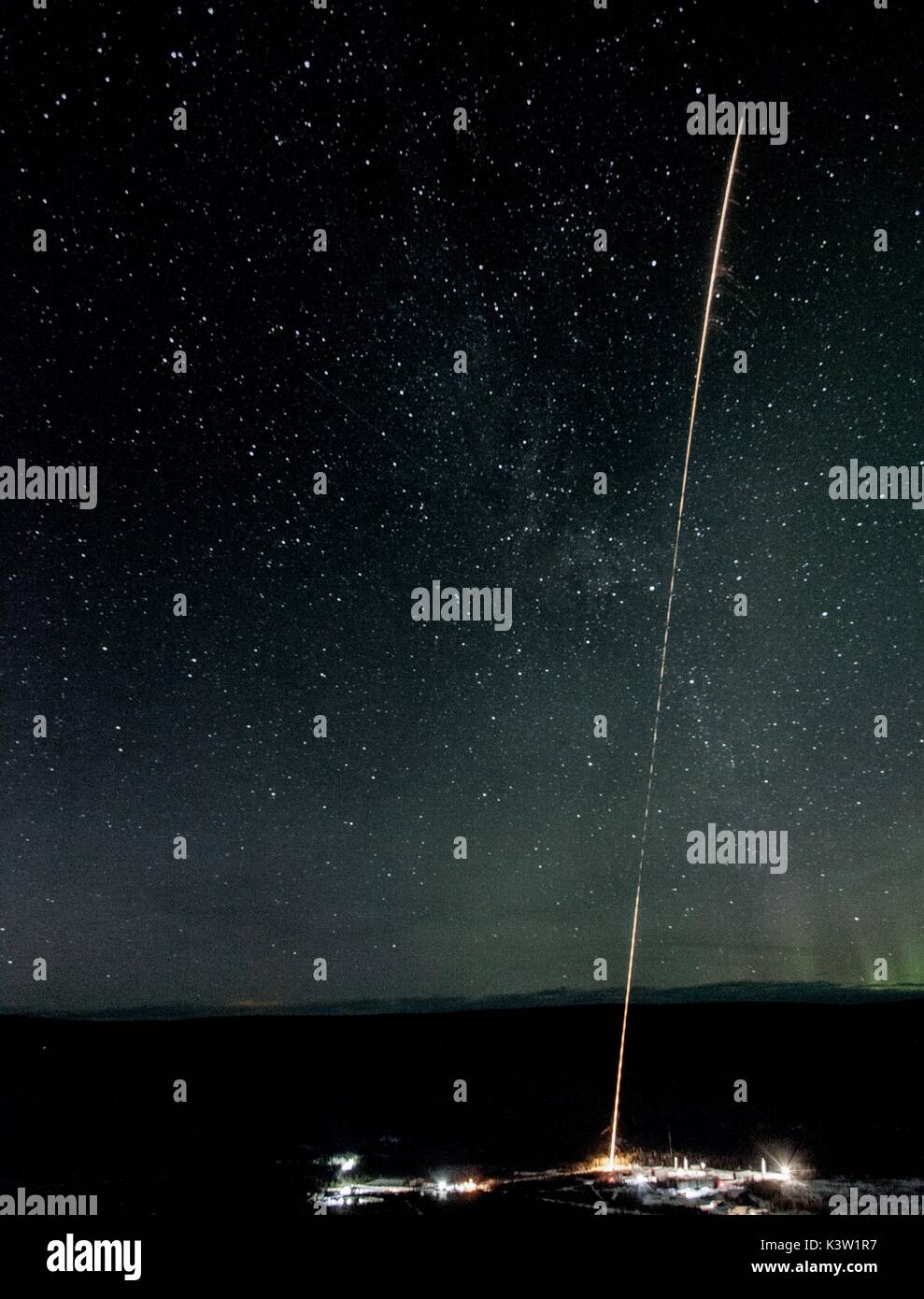 NASA scientists launch a test rocket into active auroras from the Poker ...