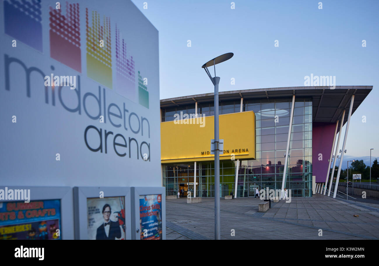 Exterior Middleton Arena arts and entertainment including live music ...