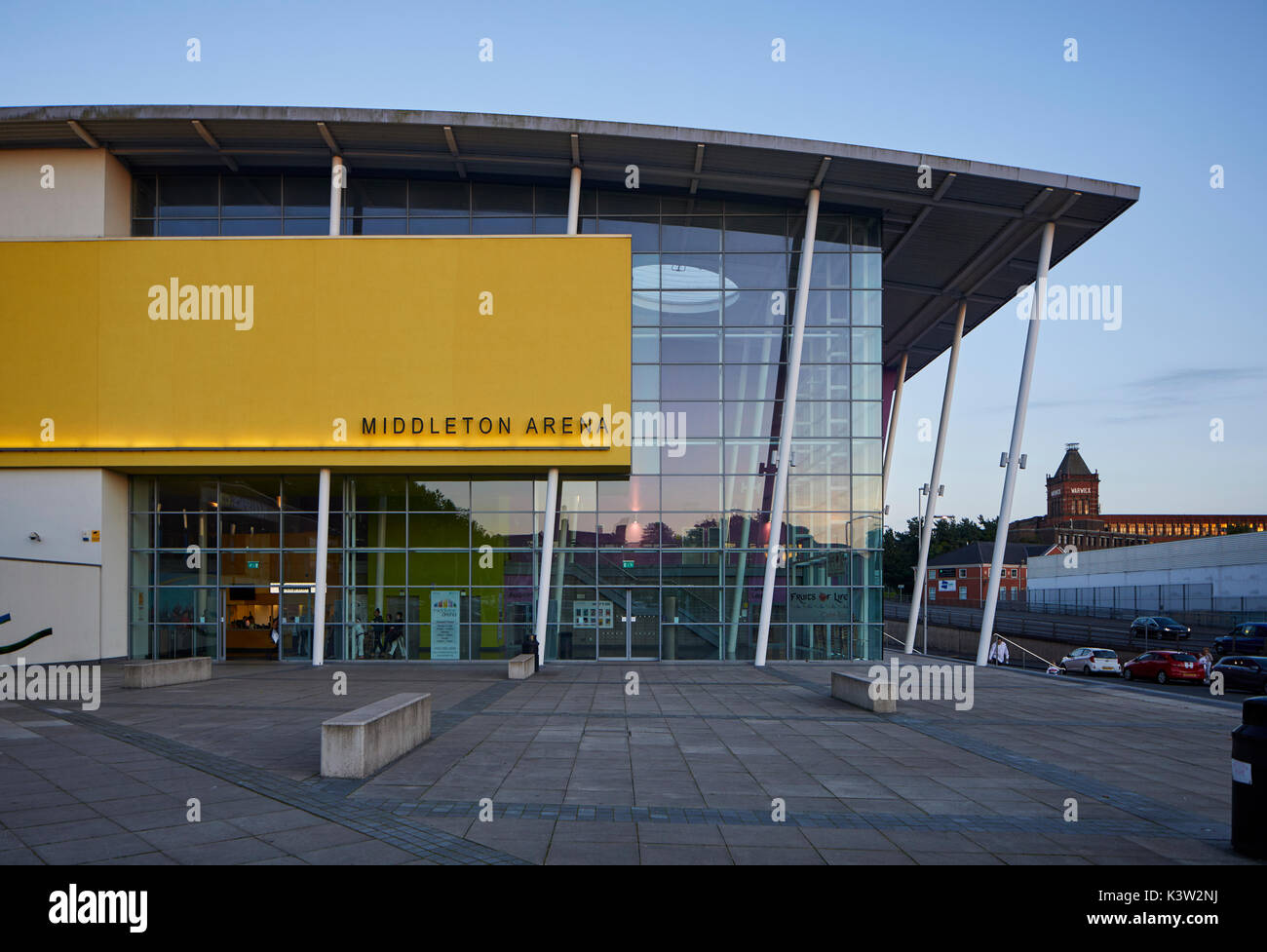 Exterior Middleton Arena arts and entertainment including live music ...