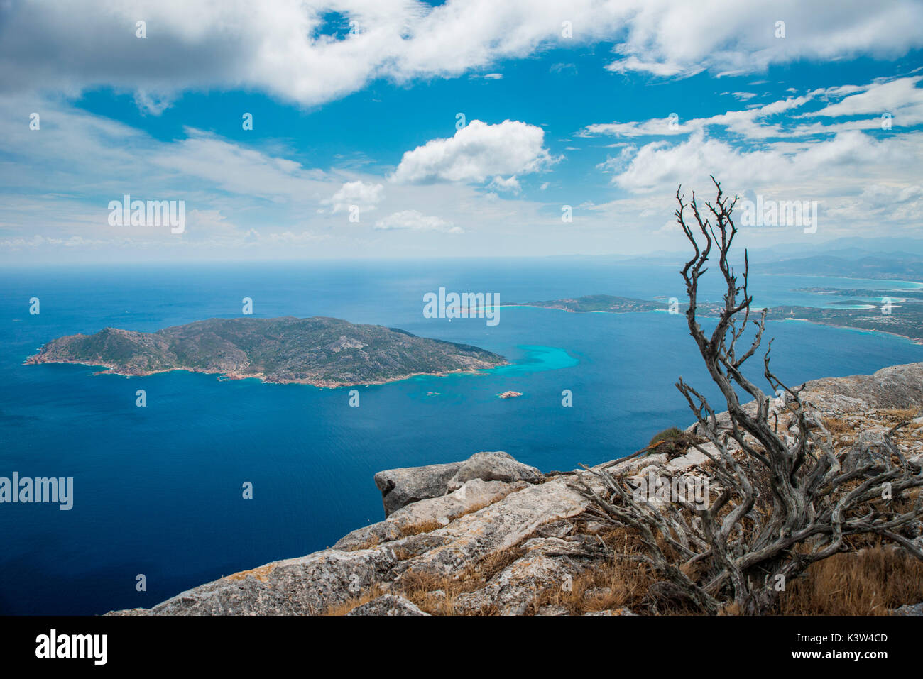 Molara island from tavolara hi-res stock photography and images - Alamy