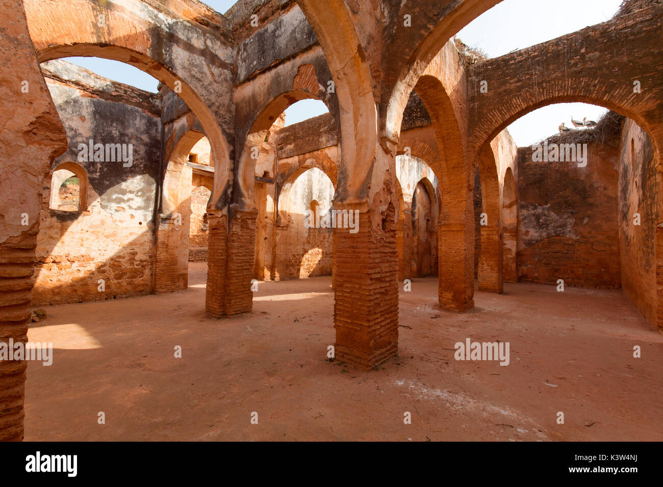 North Africa,Morocco,Rabat district. Archaeological site Chella Stock ...